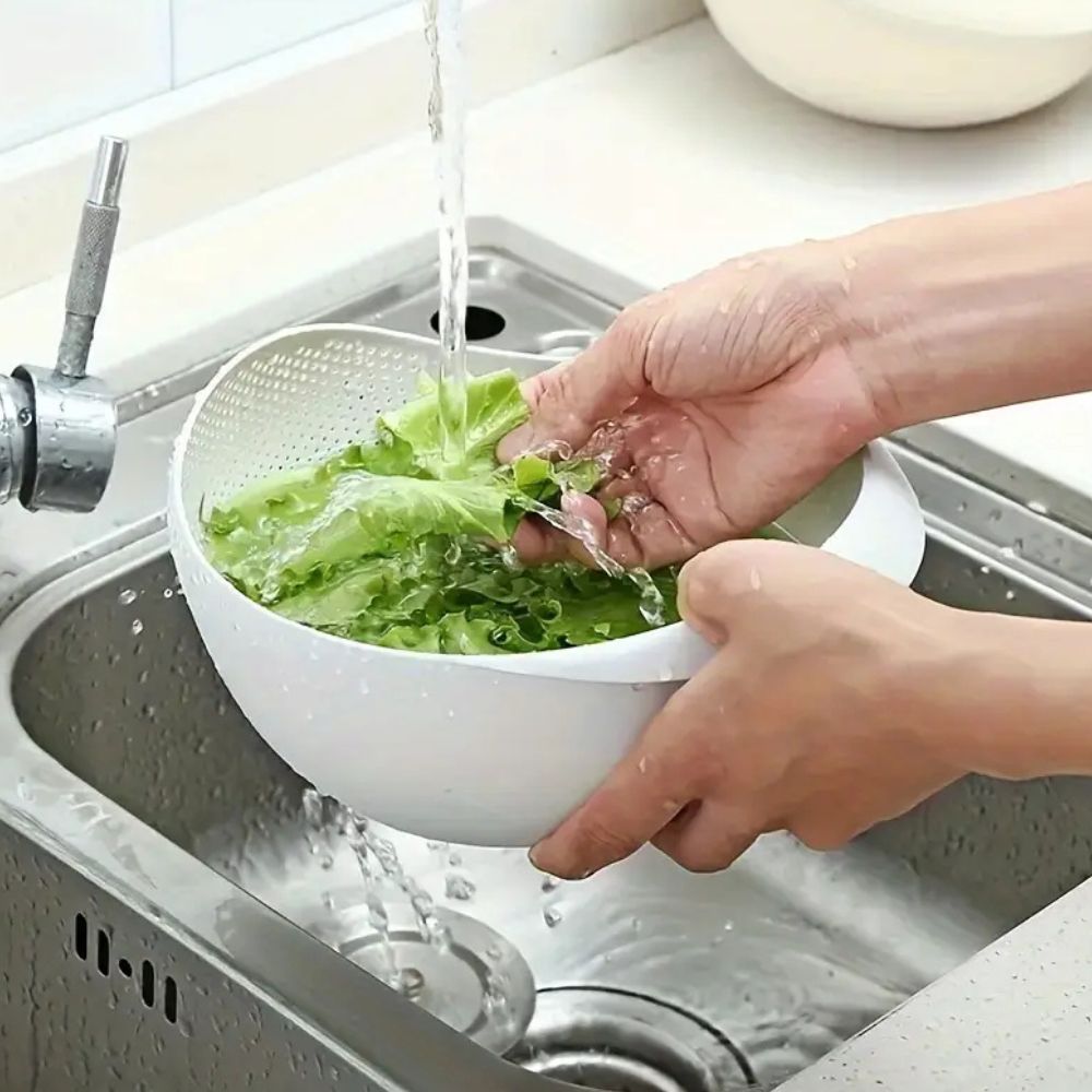 Terra Flow Wash & Drain Colander – Casa & Beyond
