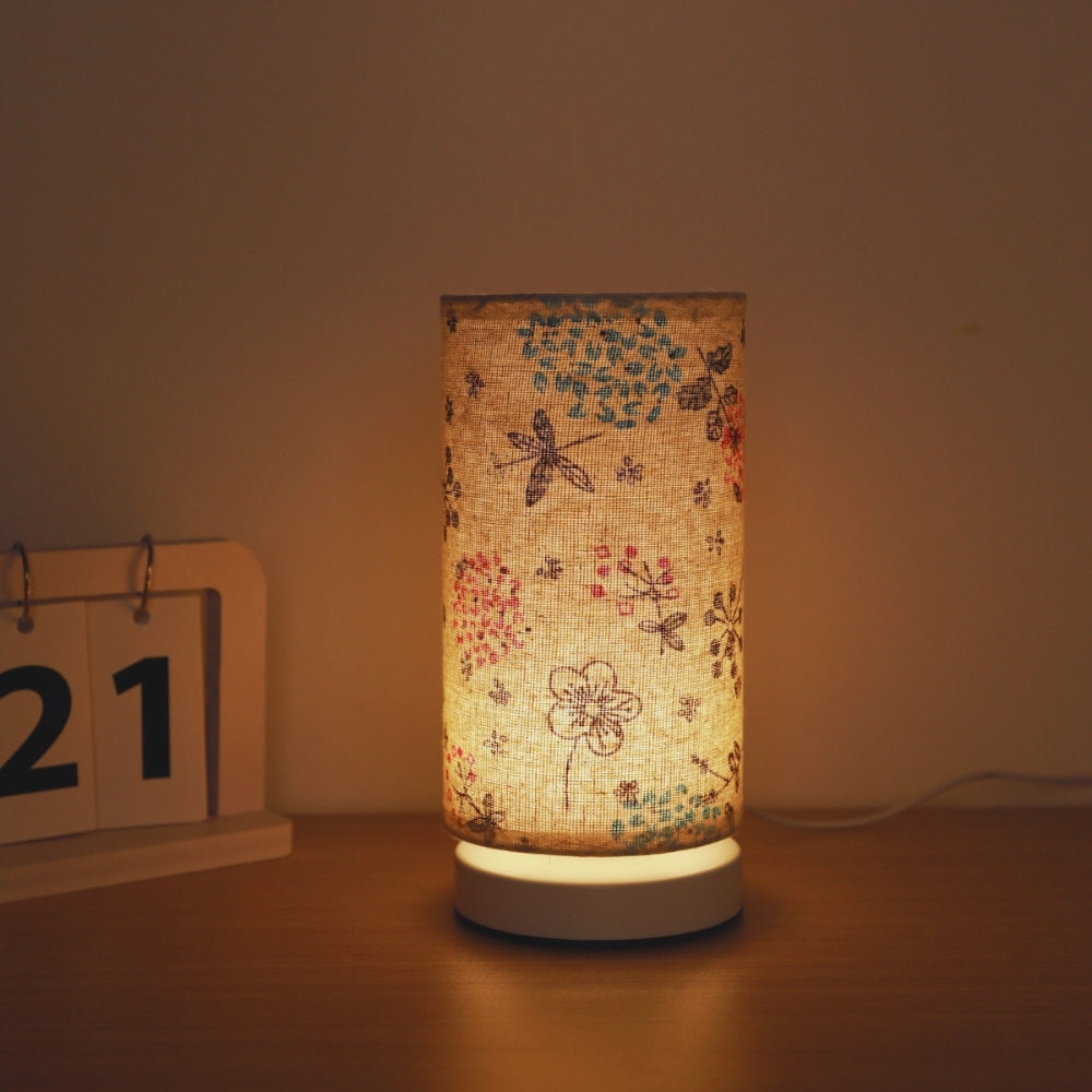 Botanical Floral Fabric Lighting Table Lamp – Casa & Beyond
