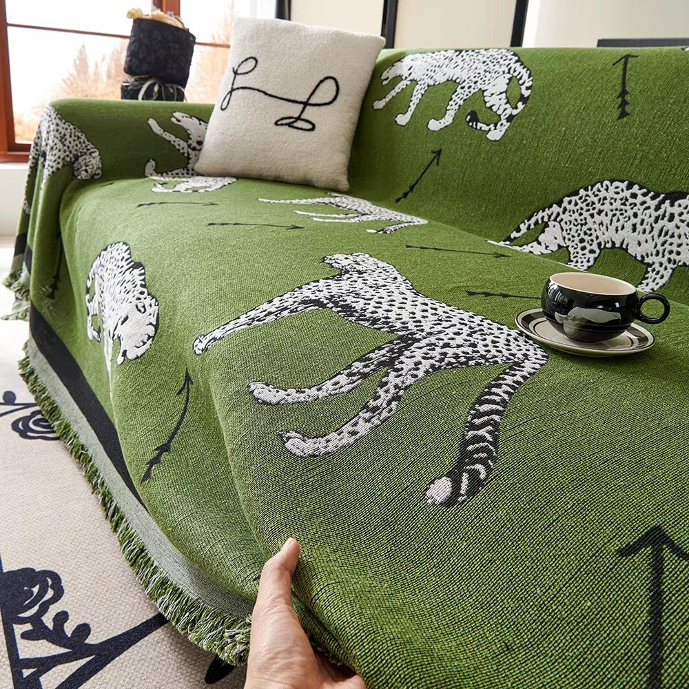 Chantesse Panda Leopard Print Couch Cover – Casa & Beyond