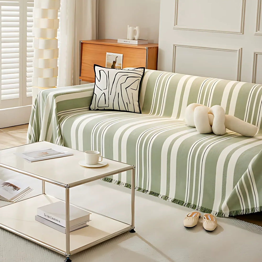 Classic Stripe Patterns Couch Cover – Casa & Beyond