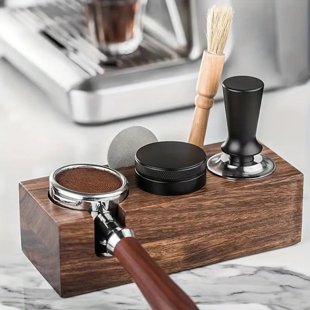 Rectangular Wood Coffee Tamper Station – Casa & Beyond